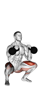 Kettlebell Front Squat - Video Guide | Lyfta