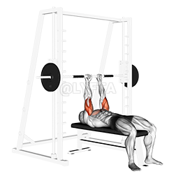 Smith Machine Close Grip Bench Press