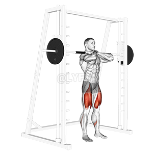 Sentadilla frontal Smith - Guía en Video | Lyfta