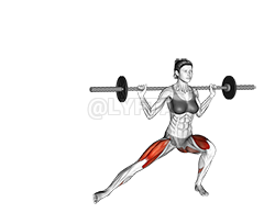 Barbell Lateral Lunge - Video Guide | Lyfta