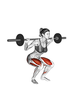 Barbell Narrow Stance Squat - Video Guide | Lyfta