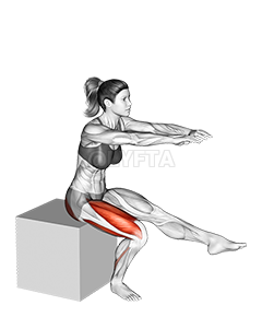 Pistol Squat to Box - Video Guide | Lyfta