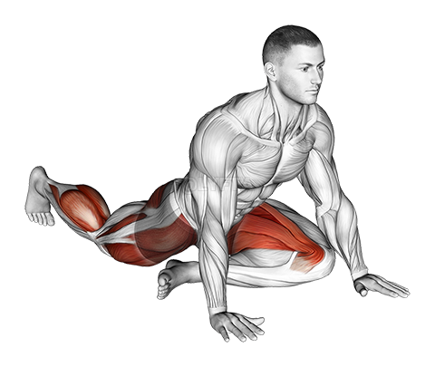 Lying Leg Tuck Hip Stretch - Video Guide | Lyfta