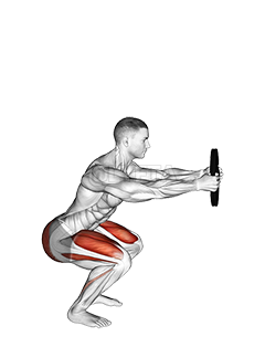 Weighted Counterbalanced Squat - Video Guide | Lyfta