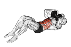 Weighted Crunch - Video Guide | Lyfta